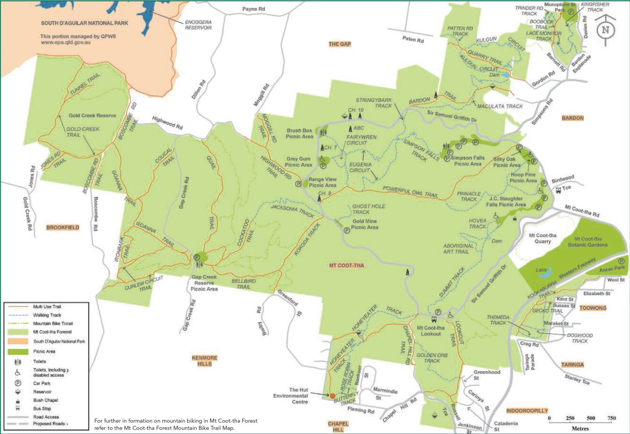 D’Aguilar National Park – Mt Coot-tha section | The Lone Trail Wanderer
